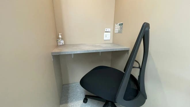 【CHATBOX SKYLE】No.5 Web会議・通話に最適/無料Wifi/電源ありの写真2