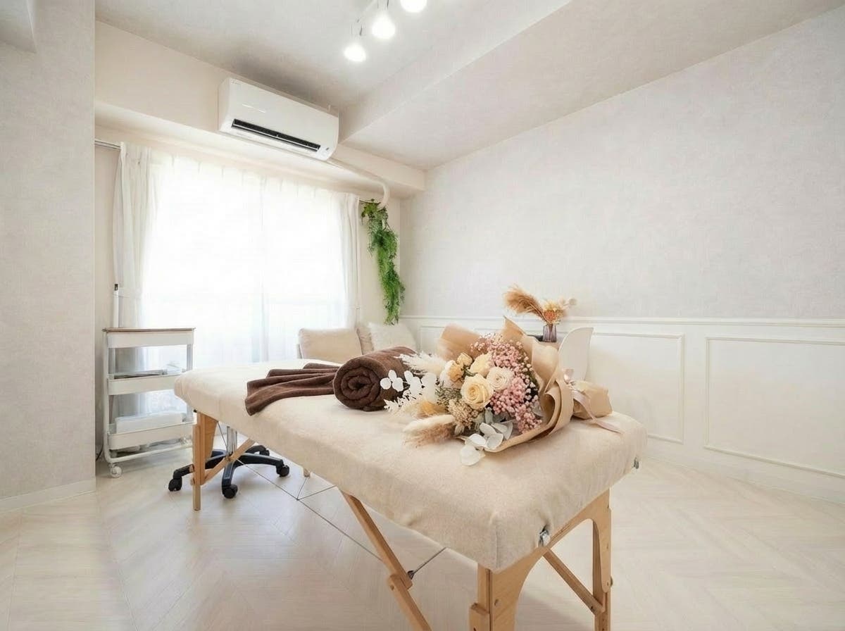 【02💐癒し韓国インテリア｜✨完全貸切のプライベートサロン】JR柏駅３分すぐ💆‍♀️リラク・整体・ネイルに💅の写真1