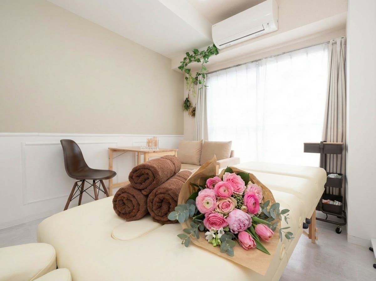 【01💐JR柏駅３分すぐ/ 癒し北欧スタイル✨】完全貸切のプライベートサロン💆‍♀️モール壁で高級感をグッと演出💐の写真7