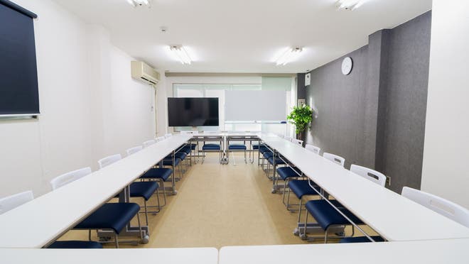 【なんば駅6番出口徒歩1分!定員32名!】65型モニター・10Gbps光回線・WiFi無料!ふれあい貸し会議室 なんばNo164の写真12