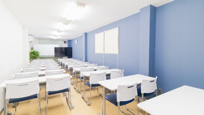 【なんば駅6番出口徒歩1分!定員36名!】65型モニター・10Gbps光回線・WiFi無料!ふれあい貸し会議室 なんばNo165の写真2