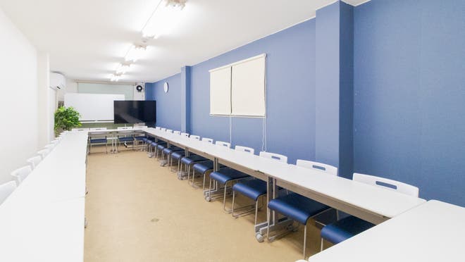 【なんば駅6番出口徒歩1分!定員36名!】65型モニター・10Gbps光回線・WiFi無料!ふれあい貸し会議室 なんばNo165の写真15