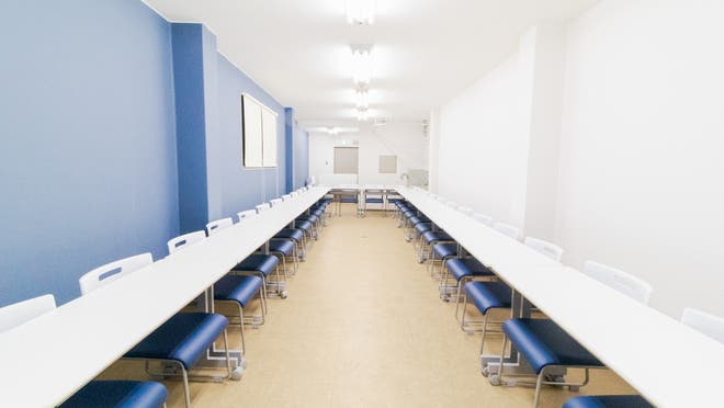 【なんば駅6番出口徒歩1分!定員36名!】65型モニター・10Gbps光回線・WiFi無料!ふれあい貸し会議室 なんばNo165の写真17