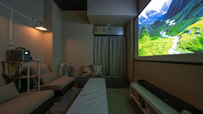 セレコレ🌳価格破壊💰最大12名🉐シアター✨プロジェクタ📽️映画🐈⬛デート💓ゲーム🎮女子会💗bonny秋葉原の写真1