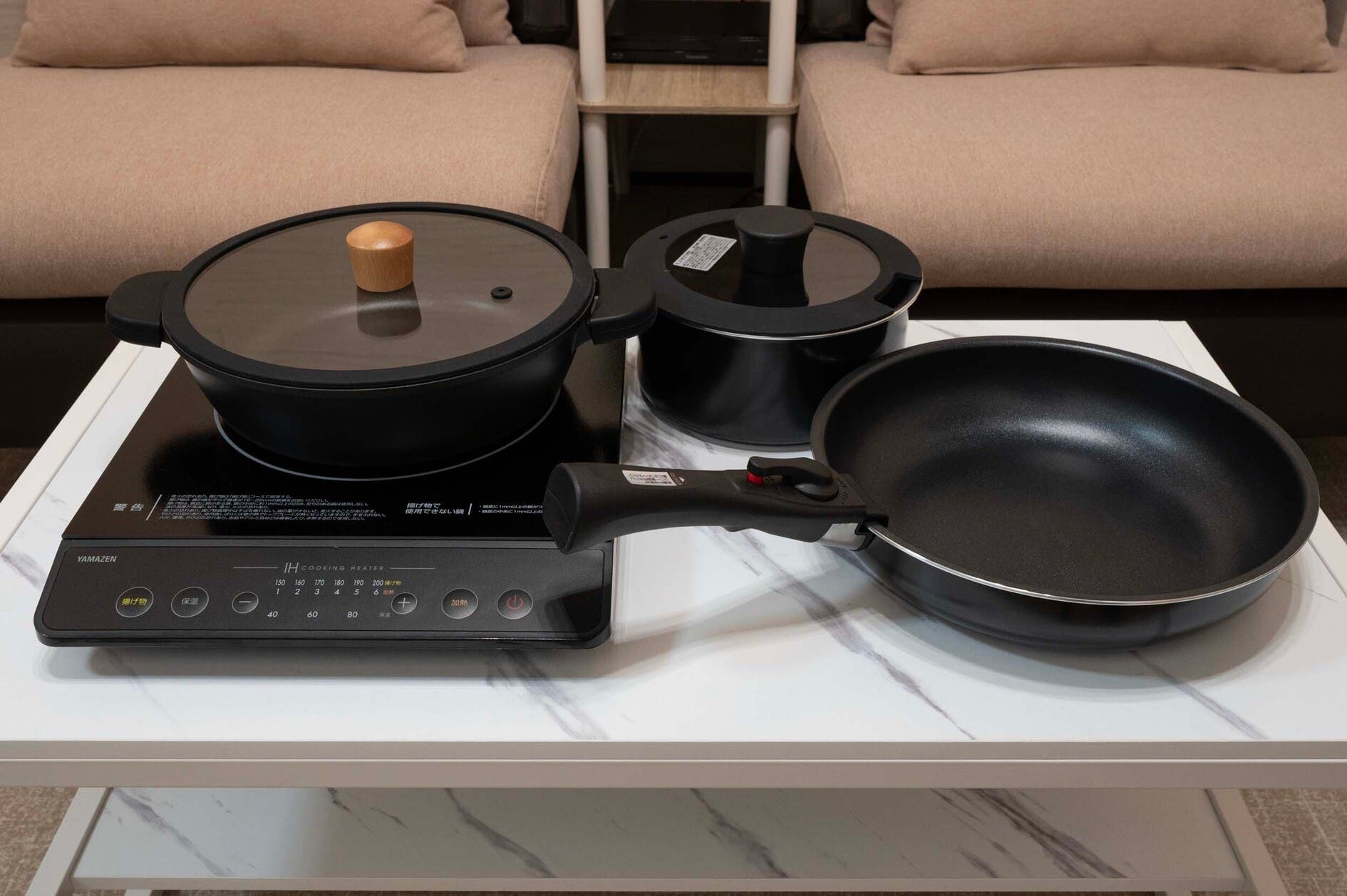 ④卓上IHヒーターとお鍋セットの画像1