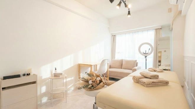 【08💐JR錦糸町駅4分すぐ& 癒しFrancfrancスタイル】完全貸切のプライベートサロン💆♀️リラク・整体・ネイルの写真1