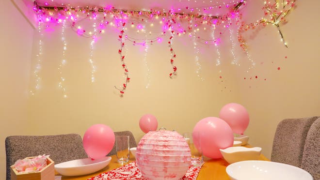 🌟【金山駅徒歩3分】🌸桜イルミネーション🌸⭐️第一弾・奏⭐️✨声で点灯!誕生日・女子会・推し活・撮影に💖キッチン&夜景もの写真2