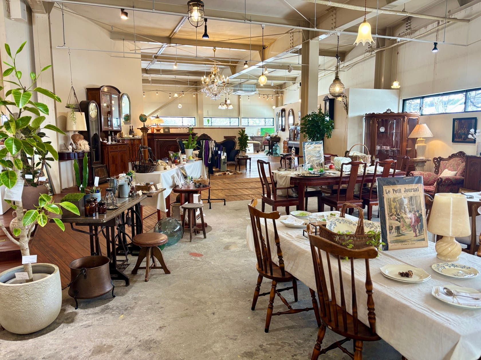 空間そのものが演出になるアンティークショップの写真2