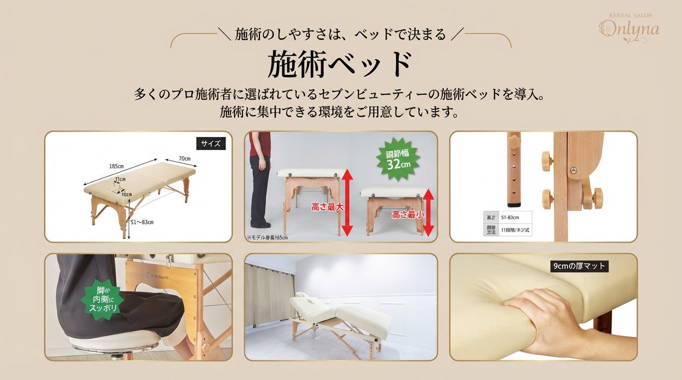 【💐完全貸切プライベートサロン｜なんば駅5分すぐ✨】JR＆地下鉄6駅7線利用可👌リラク・整体に最適👌２２m²の写真13