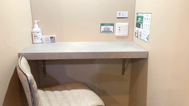 【CHATBOX VACANCY OFFICE】No.1 Web会議・通話に最適/無料Wifi/電源ありの写真3