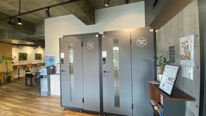 【CHATBOX コワーキングスペースVoltage名古屋】No.1 Web会議・通話に最適/無料Wifi/電源ありの写真3