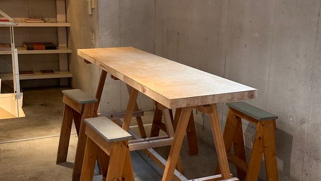 表参道駅徒歩7分、1階にはカフェ併設の自由空間の写真7