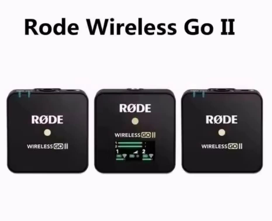 Rode Wireless GO2 GO II 2.4g ワイヤレスラベリアマイクシステムの画像1