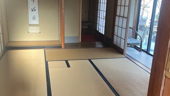 日本庭園つき茶室 Traditional tea house with Japanese garden の写真3