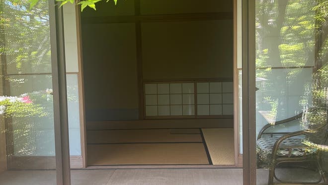 日本庭園つき茶室 Traditional tea house with Japanese garden の写真6