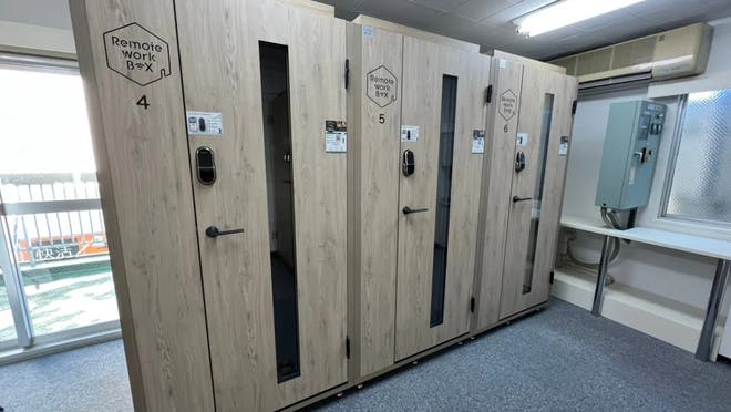 【CHATBOX 河西ビル】No.5 Web会議・通話に最適/無料Wifi/電源ありの写真1