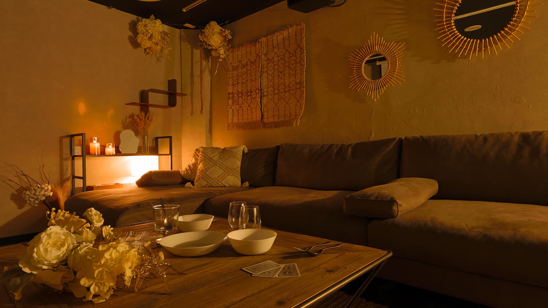 スペモ🥀デート💗プロジェクター🎥記念日🥂女子会💎パーティ🥂映画鑑賞🎬️MV撮影📸823_Atelier大阪梅田の写真4