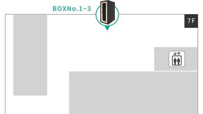 【CHATBOX 千葉EXビル】No.3 Web会議・通話に最適/無料Wifi/電源ありの写真5