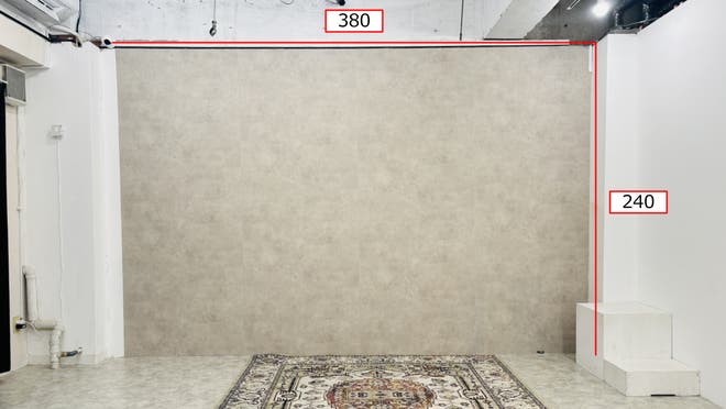 【中野7分】白壁+アーチ+コンクリ壁|フルカラーLEDライト+背景紙無料|【人物撮影|ペット可】の写真7