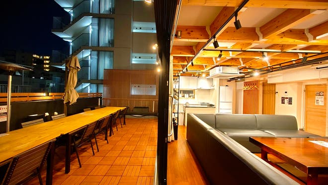 【池袋駅徒歩8分】テラスBBQ歓送迎会🎊女子会🌺大人数🙆♀️飲食ゴミ捨てOK🐪カラオケ🎤プロジェクター🎥製氷機ありの写真9