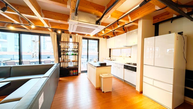 【池袋駅徒歩8分】テラスBBQ歓送迎会🎊女子会🌺大人数🙆♀️飲食ゴミ捨てOK🐪カラオケ🎤プロジェクター🎥製氷機ありの写真4