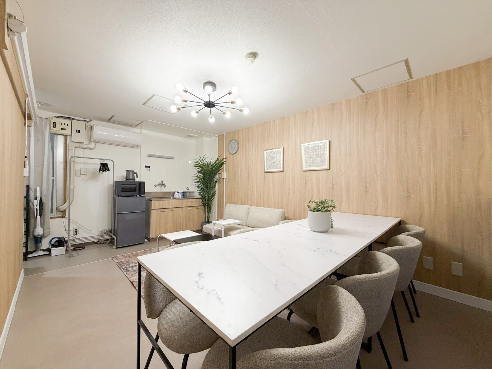 ✨蒲田駅徒歩2分！定員12名！24時間✨ゴミ捨て可🚮WiFi・プロジェクター🎉ふれあいスペース蒲田D GreenAceE Vの写真9