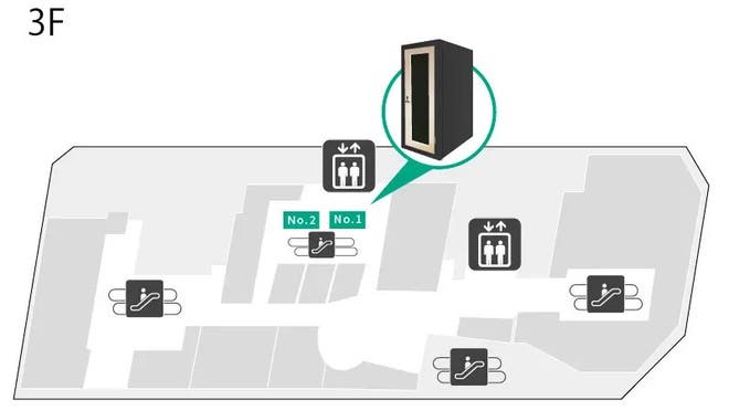 【QUICK solo Ginza Novo】No.2 完全個室⭐️Wi-Fi無料!テレワーク/Zoom/自習の写真5