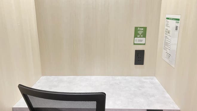 【QUICK solo 九段会館テラス】No.1 完全個室⭐️Wi-Fi無料!テレワーク/Zoom/自習の写真2