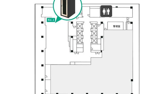 【QUICK solo 恵比寿ビジネスタワー】No.1 完全個室⭐️Wi-Fi無料!テレワーク/Zoom/自習の写真8