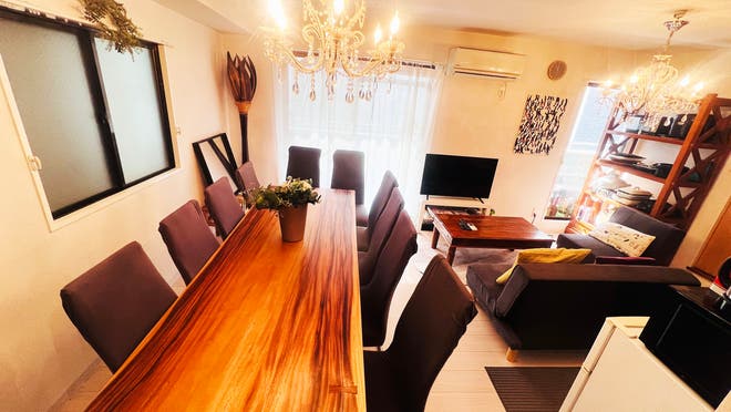 1月リニューアル🆕南森町駅近🚉ゴミ処理無料⭐️最大20名😃お子様🆗着替えスペース⭐️コスプレ🌈女子会🎀ママ会👩の写真1