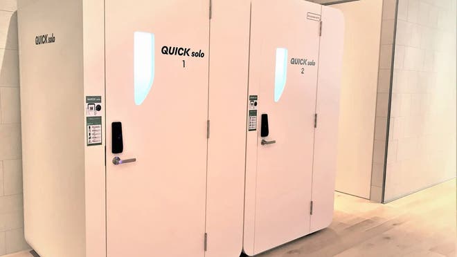 【QUICK solo 東急プラザ渋谷】No.2 完全個室⭐️Wi-Fi無料!テレワーク/Zoom/自習の写真1