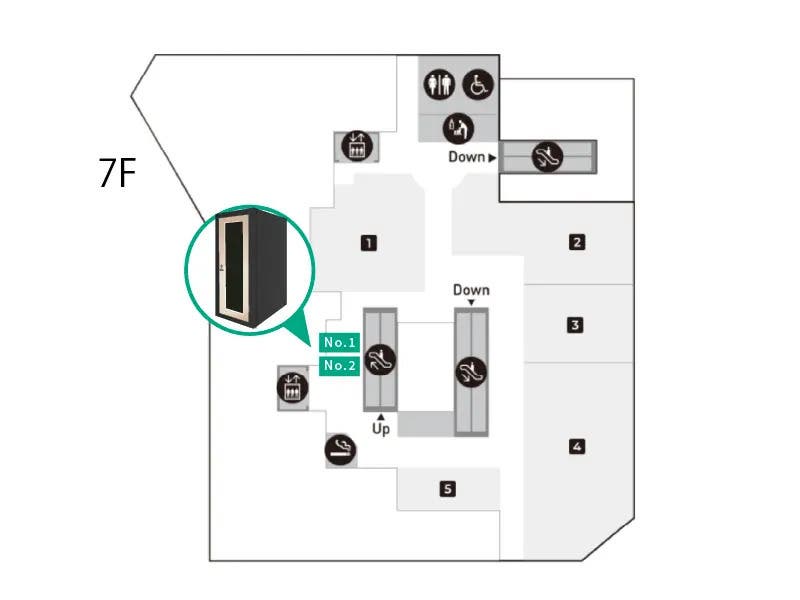 【QUICK solo 東急プラザ渋谷】No.2　完全個室⭐️Wi-Fi無料！テレワーク/Zoom/自習の写真7