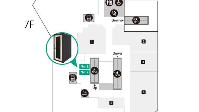 【QUICK solo 東急プラザ渋谷】No.3 完全個室⭐️Wi-Fi無料!テレワーク/Zoom/自習の写真7