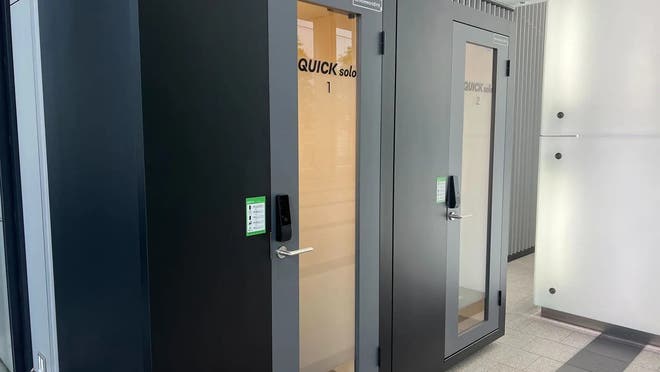 【QUICK solo 浜松町スクエア】No.2 完全個室⭐️Wi-Fi無料!テレワーク/Zoom/自習の写真2