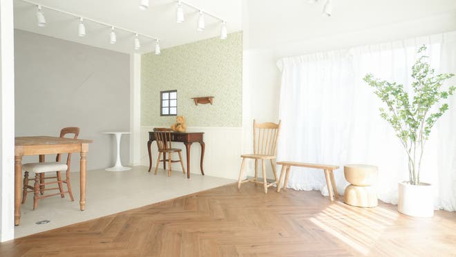 OPEN記念割🌿自然光差し込む撮影スタジオ☀️背景6種×撮影機材📸千駄ヶ谷|バースデーフォト、推し活、ポートレート撮影の写真2