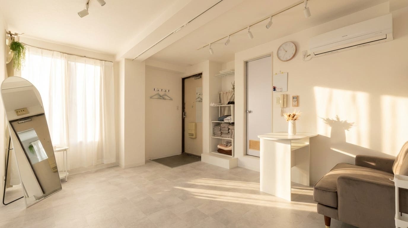 【💐撮影小物無料｜なんば駅5分すぐ】自然光が降り注ぐ完全貸切の撮影スタジオ✨モール壁で高級感グッと演出/ ポートレートの写真13