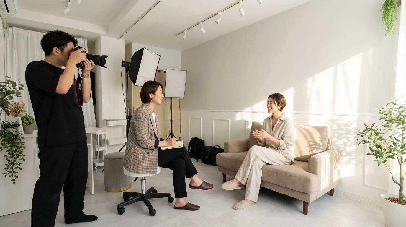 【💐撮影小物無料｜なんば駅5分すぐ】自然光が降り注ぐ完全貸切の撮影スタジオ✨モール壁で高級感グッと演出/ ポートレートの写真7