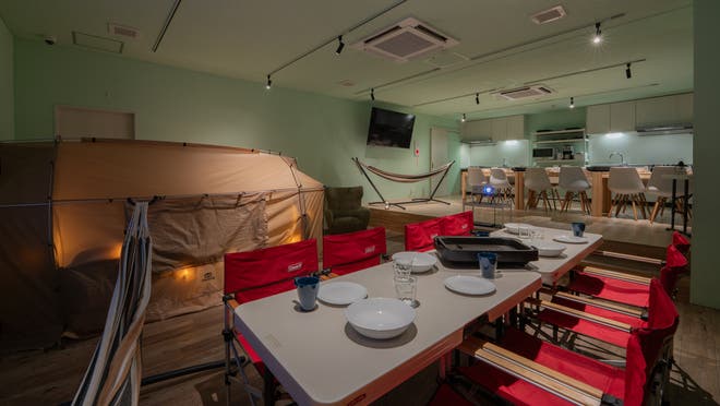 スペモ⛺川崎駅7分🚶キャンプ🎊プロジェクター🎥パーティー👨🏻🍳映画鑑賞🎥187_Picnic×Picnic川崎の写真6