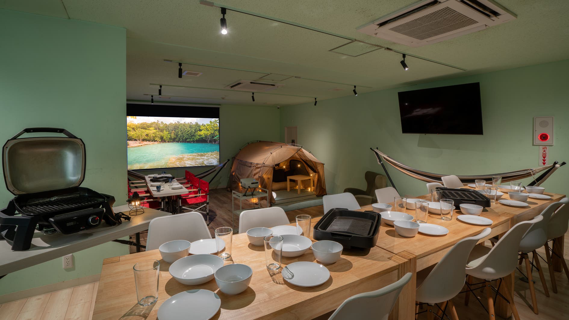 スペモ⛺川崎駅7分🚶キャンプ🎊プロジェクター🎥パーティー👨🏻‍🍳映画鑑賞🎥187_Picnic×Picnic川崎の写真5