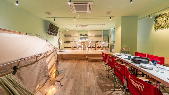 スペモ⛺川崎駅7分🚶キャンプ🎊プロジェクター🎥パーティー👨🏻🍳映画鑑賞🎥187_Picnic×Picnic川崎の写真8