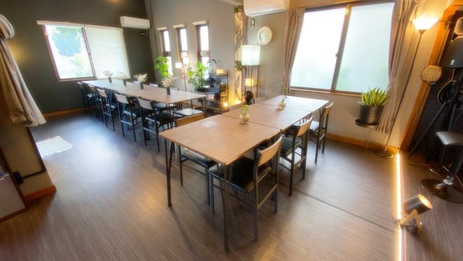 貸切カフェ!人気の北谷アラハビーチから徒歩1分!小規模パーティーやミニLIVE、セミナー講演、ワークショップなど使い方いろいろ♪の写真2