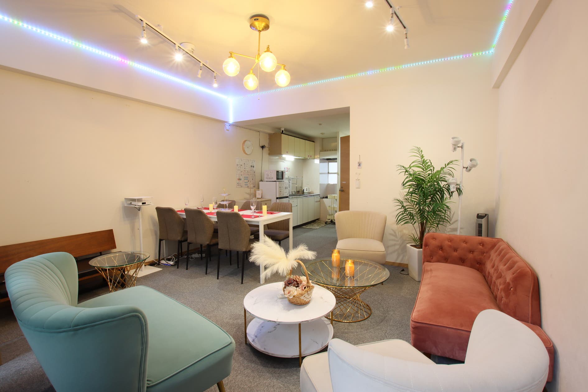 関内駅1分🚃大人数パーティ🎉歓送迎会😊女子会🍷大画面プロジェクター🎦24h利用⭕️シャワー付😍撮影📷ゴミ引取OKの写真4