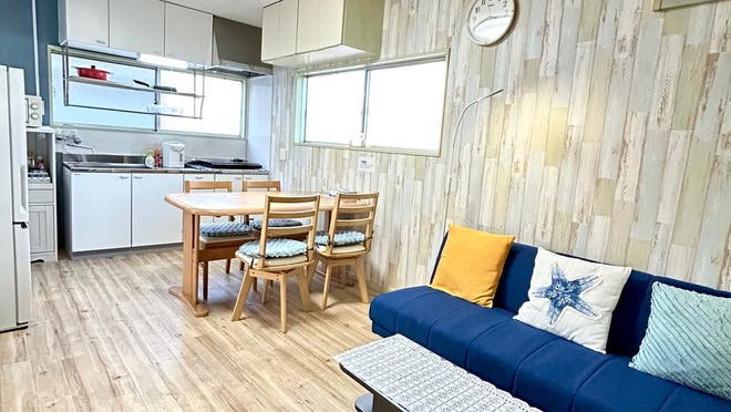 広い一軒家の一階部分貸し出し、高松駅、港徒歩5分、スーパー1分、海、浜辺2分。の写真9