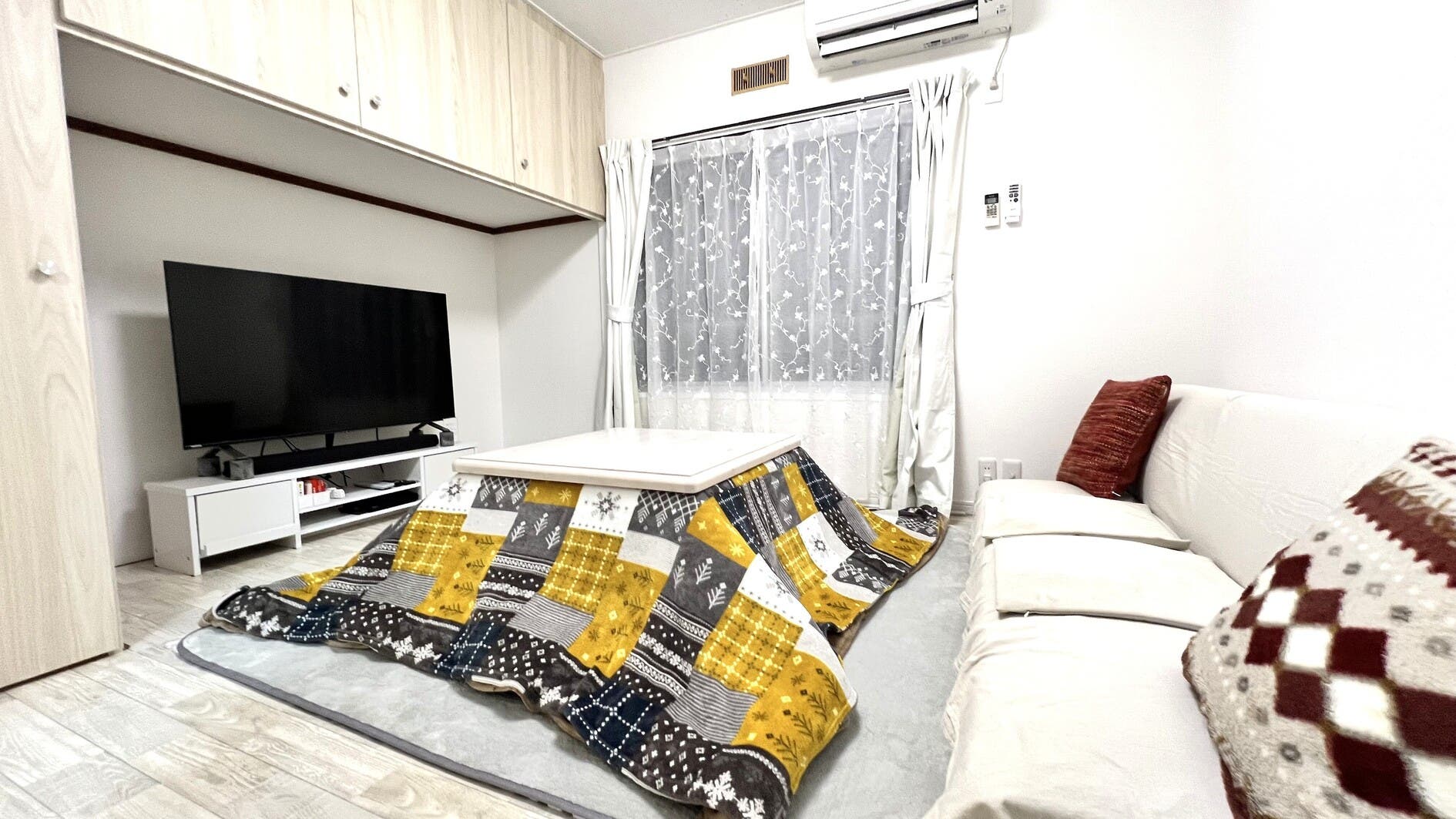 【岡大裏安らぎ部屋🍃】1日使い放題▶定額5500円🎵　🚙🅿無料/映画鑑賞/🎀デート/🎂誕生会/MT/勉強にお勧めの写真1