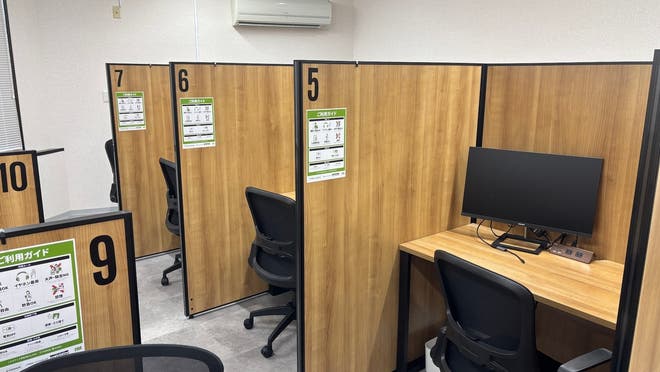 【モニター有り】河辺駅南口徒歩1分のコワーキングスペース No6(いいオフィス青梅河辺 by 95NJ )の写真2