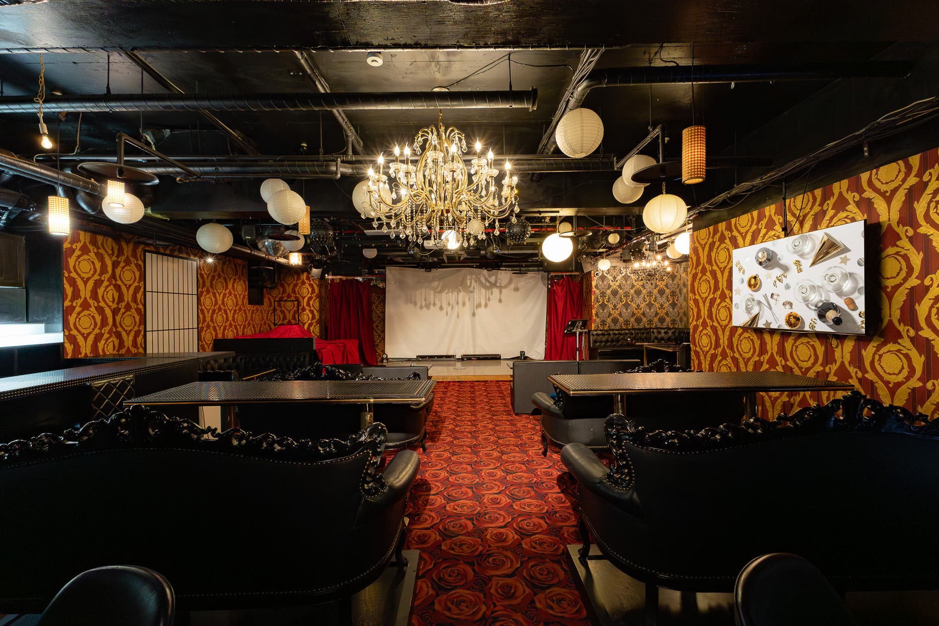 【なんば駅徒歩5分】パーティースペース_兎と薔薇‗24時間利用可能⏰バーカウンター付き！🍺【歓送迎会🎉】の写真8