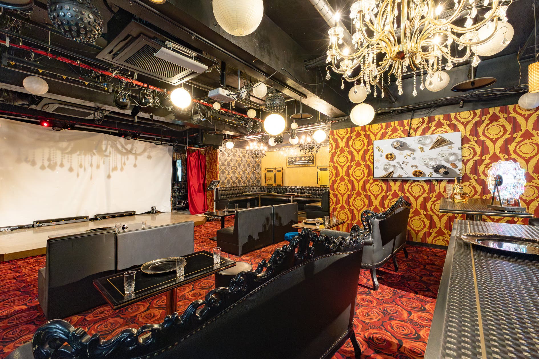 【なんば駅徒歩5分】パーティースペース_兎と薔薇‗24時間利用可能⏰バーカウンター付き！🍺【歓送迎会🎉】の写真21