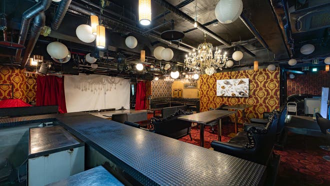 【なんば駅徒歩5分】パーティースペース_兎と薔薇‗24時間利用可能⏰バーカウンター付き!🍺【歓送迎会🎉】の写真5