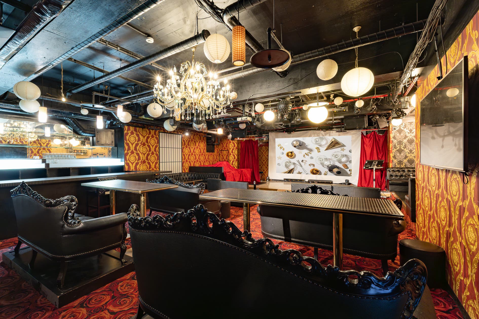 【なんば駅徒歩5分】パーティースペース_兎と薔薇‗24時間利用可能⏰バーカウンター付き！🍺【歓送迎会🎉】の写真10