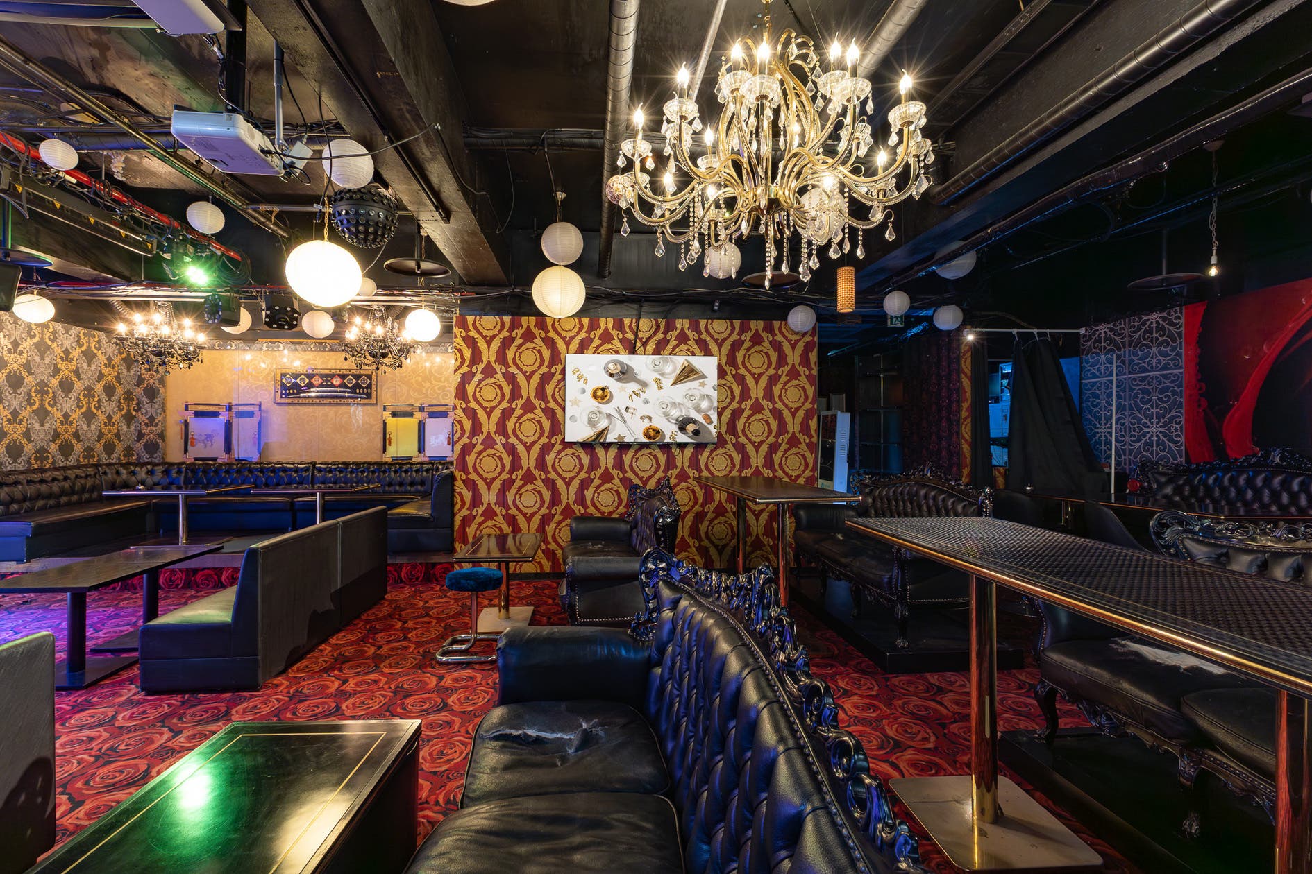 【なんば駅徒歩5分】パーティースペース_兎と薔薇‗24時間利用可能⏰バーカウンター付き！🍺【歓送迎会🎉】の写真16